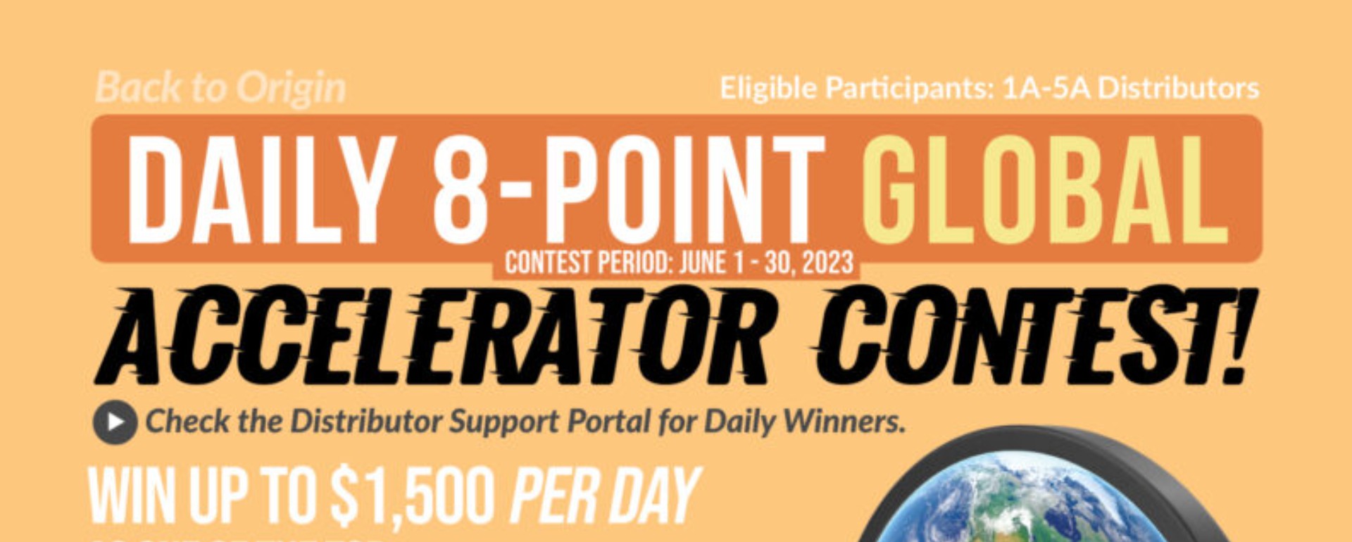 Daily 8-Point Global Accelerator Contest - Enagic Middle East